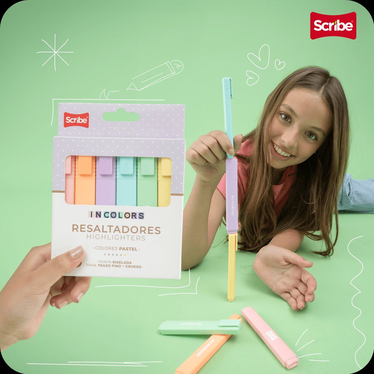 Resaltadores – Scribe