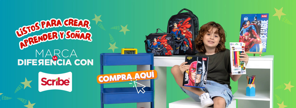 Scribe | Útiles escolares y productos de oficina al mejor precio