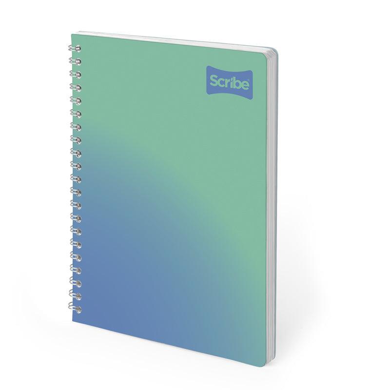 Cuaderno argollado 80h cuadros Scribe F
