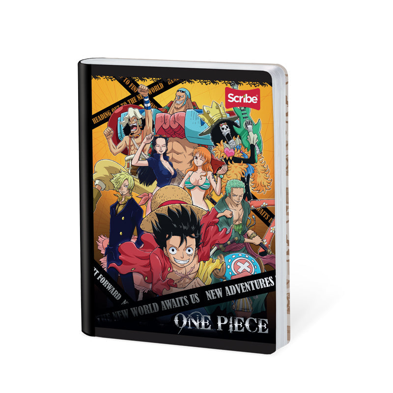 Cuaderno cosido 50h cuadros One piece – Scribe