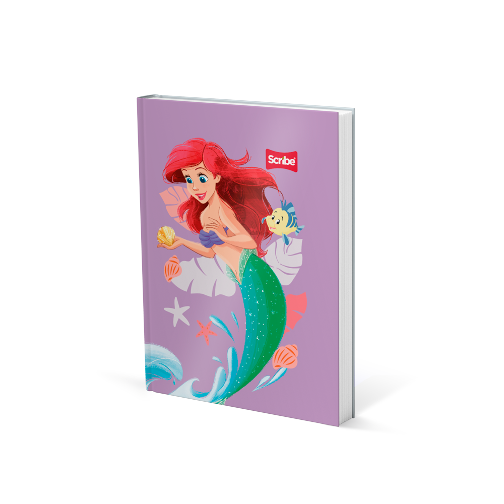 Cuaderno Cosido Pasta Dura 100h Cuadros Princesas – Scribe