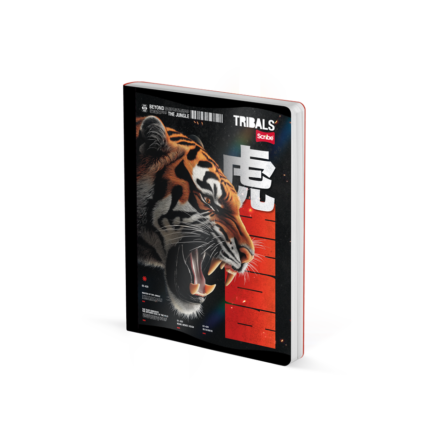 Cuaderno Cosido Grande 50h Cuadros Tribals – Scribe