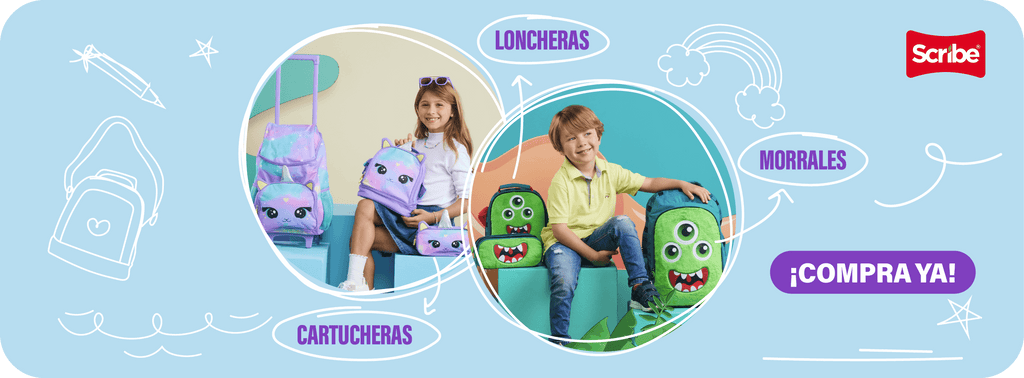 Scribe | Útiles escolares y productos de oficina al mejor precio